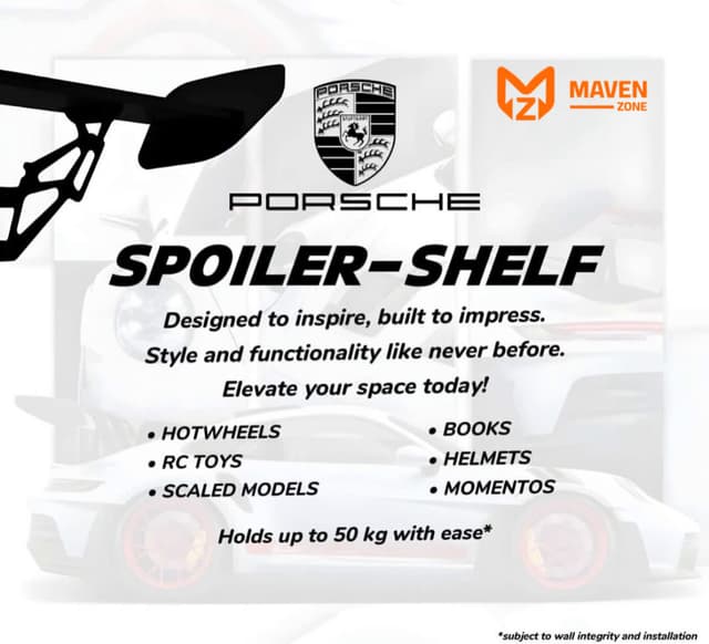 GT4 SPOILER SHELF | Maven Zone | Maven Zone